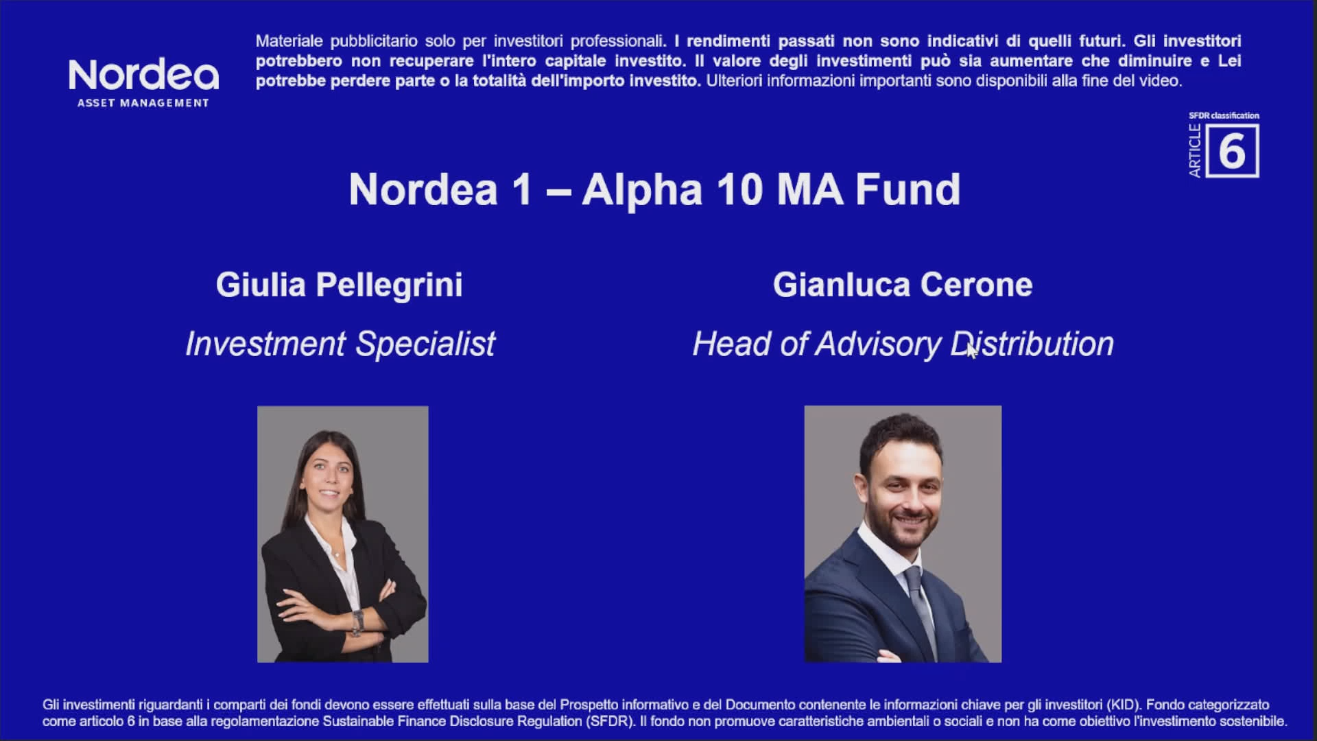 I giovedì di Nordea: Nordea 1 - Alpha 10 MA Fund - Nordea Investitore ...
