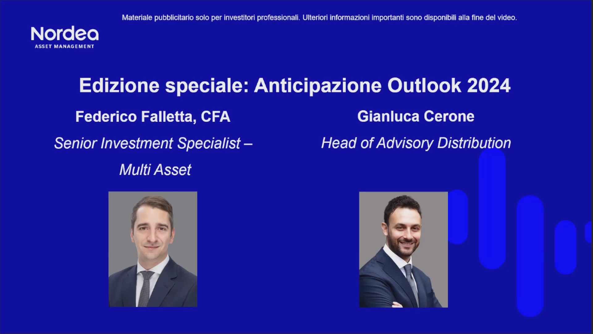 I giovedì di Nordea: Edizione speciale - Anticipazione Outlook 2024 ...