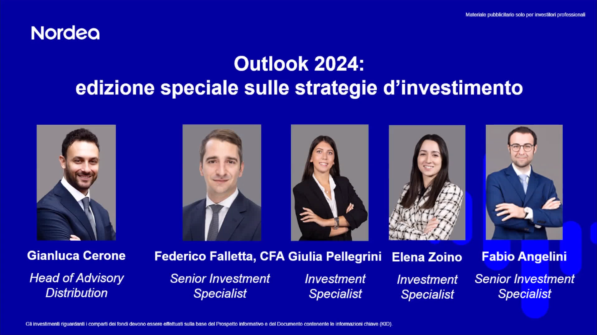 I giovedì di Nordea - Outlook 2024 di Nordea: edizione speciale sulle ...