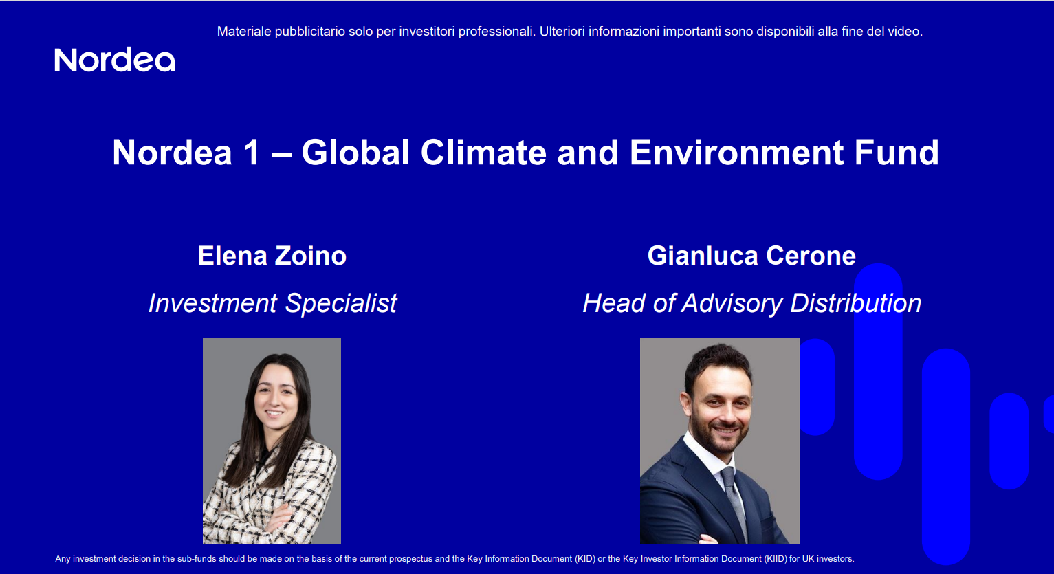I giovedì di Nordea: Nordea 1 - Global Climate and Environment Fund ...