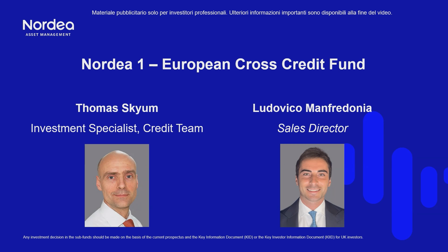 I giovedì di Nordea: Nordea 1 - European Cross Credit Fund - Nordea ...