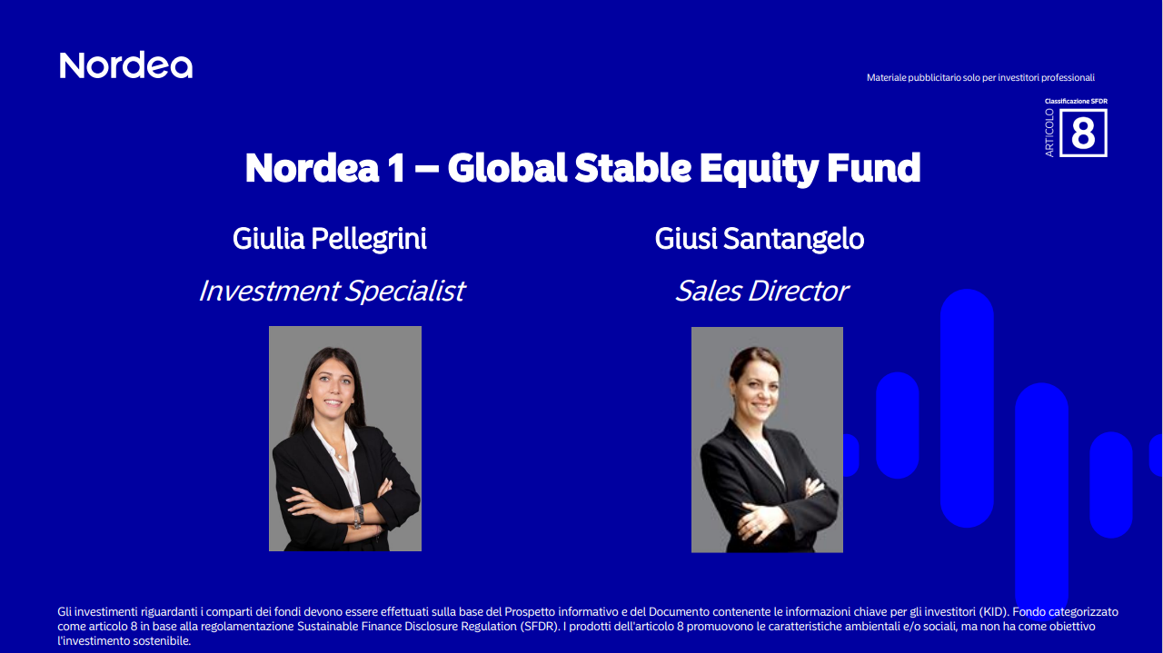 I giovedì di Nordea: Nordea 1 - Global Stable Equity fund - Nordea ...